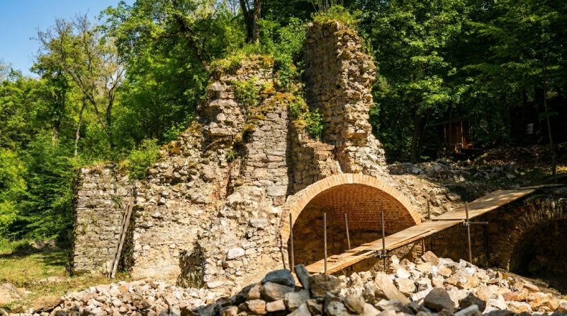 Železný hámor Rosszgyár - Železiareň pri Bretke - NP Slovenský kras